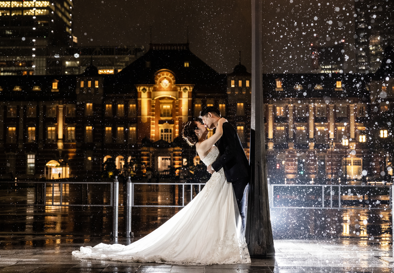 東京駅丸の内で結婚式前撮りならcrystal Wedding